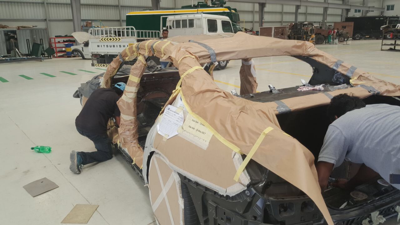 BLAST MITIGATION VEHICLE LEVEL 3 - DELTA Coatings