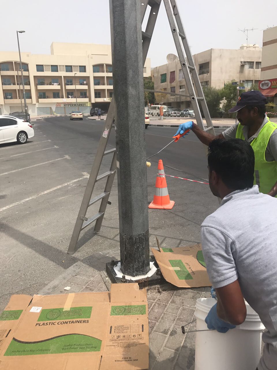 RTA STREET LIGHT POLES - DELTA Coatings