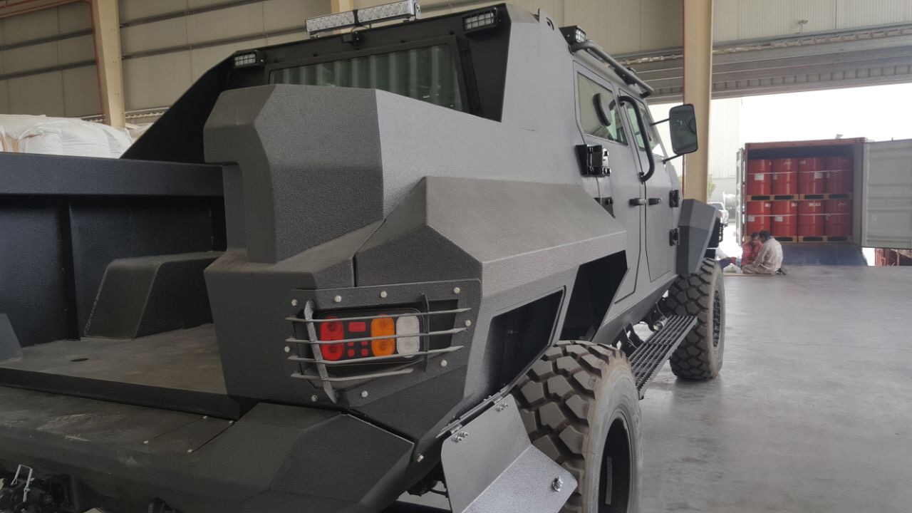 MILITARY VEHICLES EXTERNAL BODY PROTECTION - DELTA Coatings