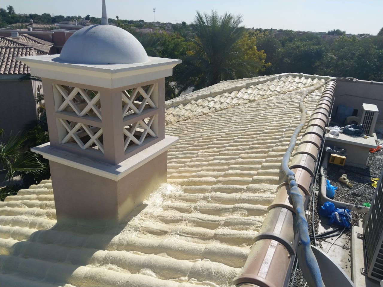 VILLA ROOF TILES INSULATION & WATERPROOFING - DELTA Coatings